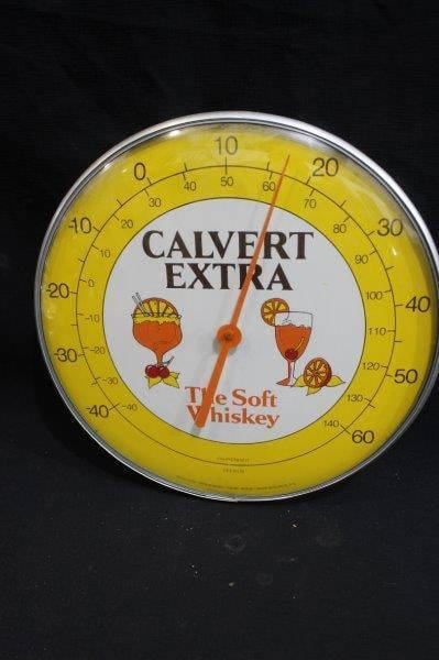 Calvert Extra Whiskey Thermometer Auction
