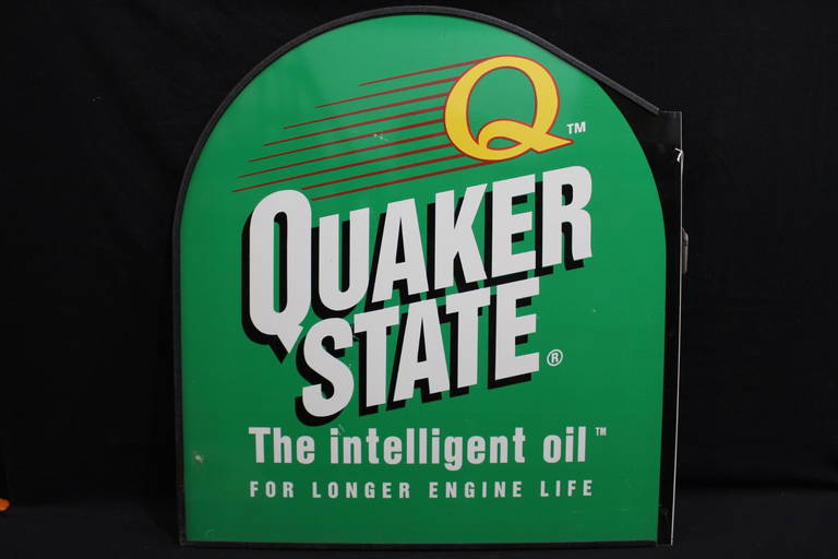 Ds Alum Quaker State Sign