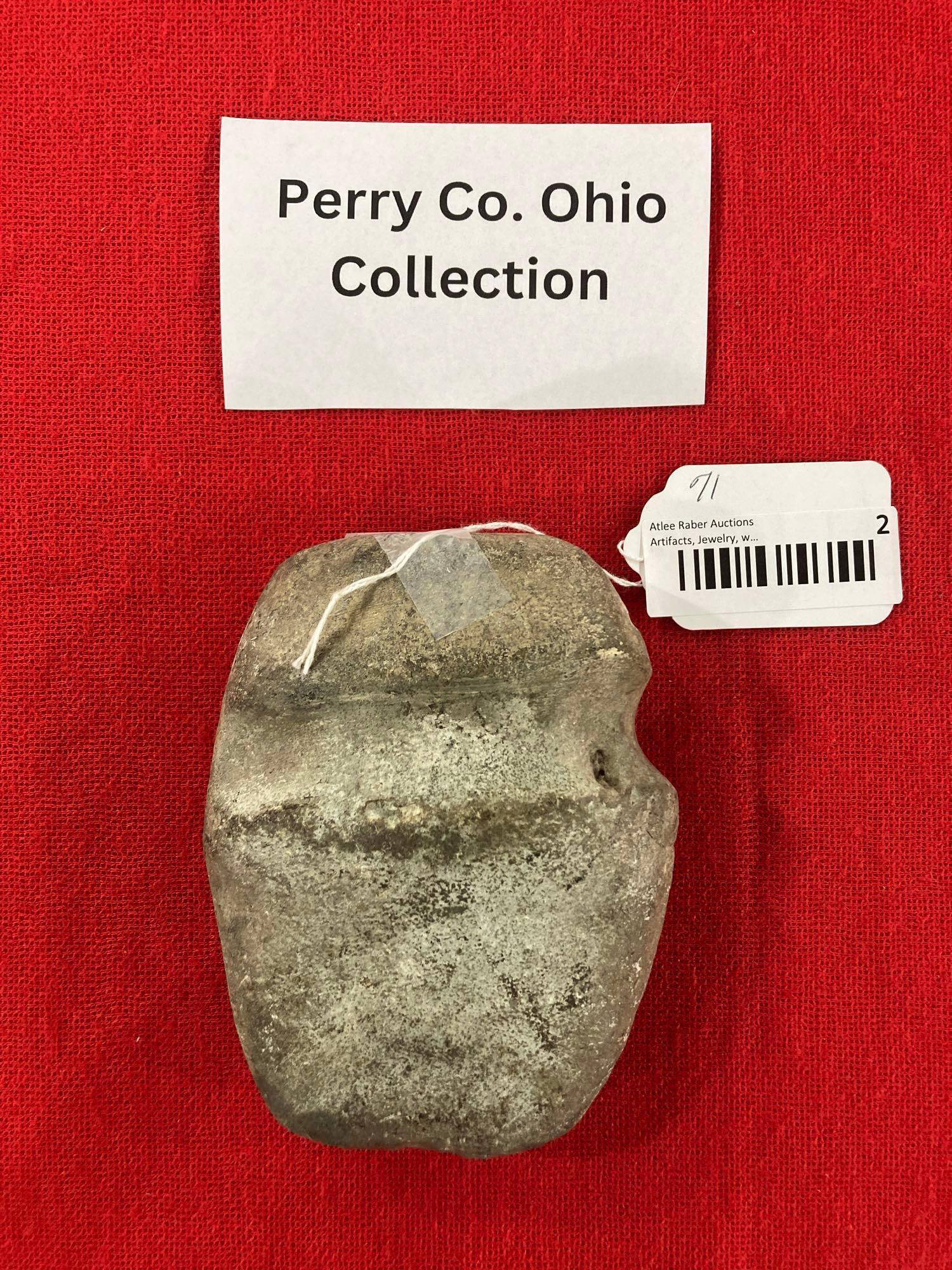 Grooved Stone Axe Head Auction