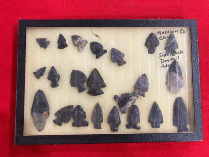 Ohio Arrowheads And Points Auction
