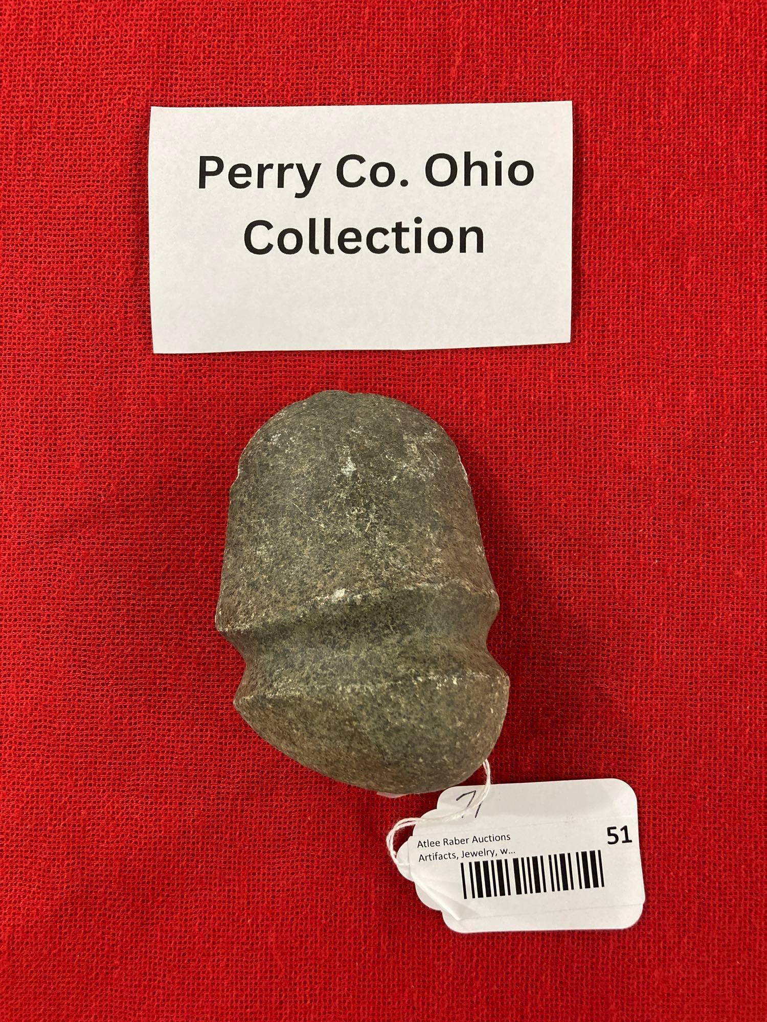 Full Grooved Stone Axe Auction