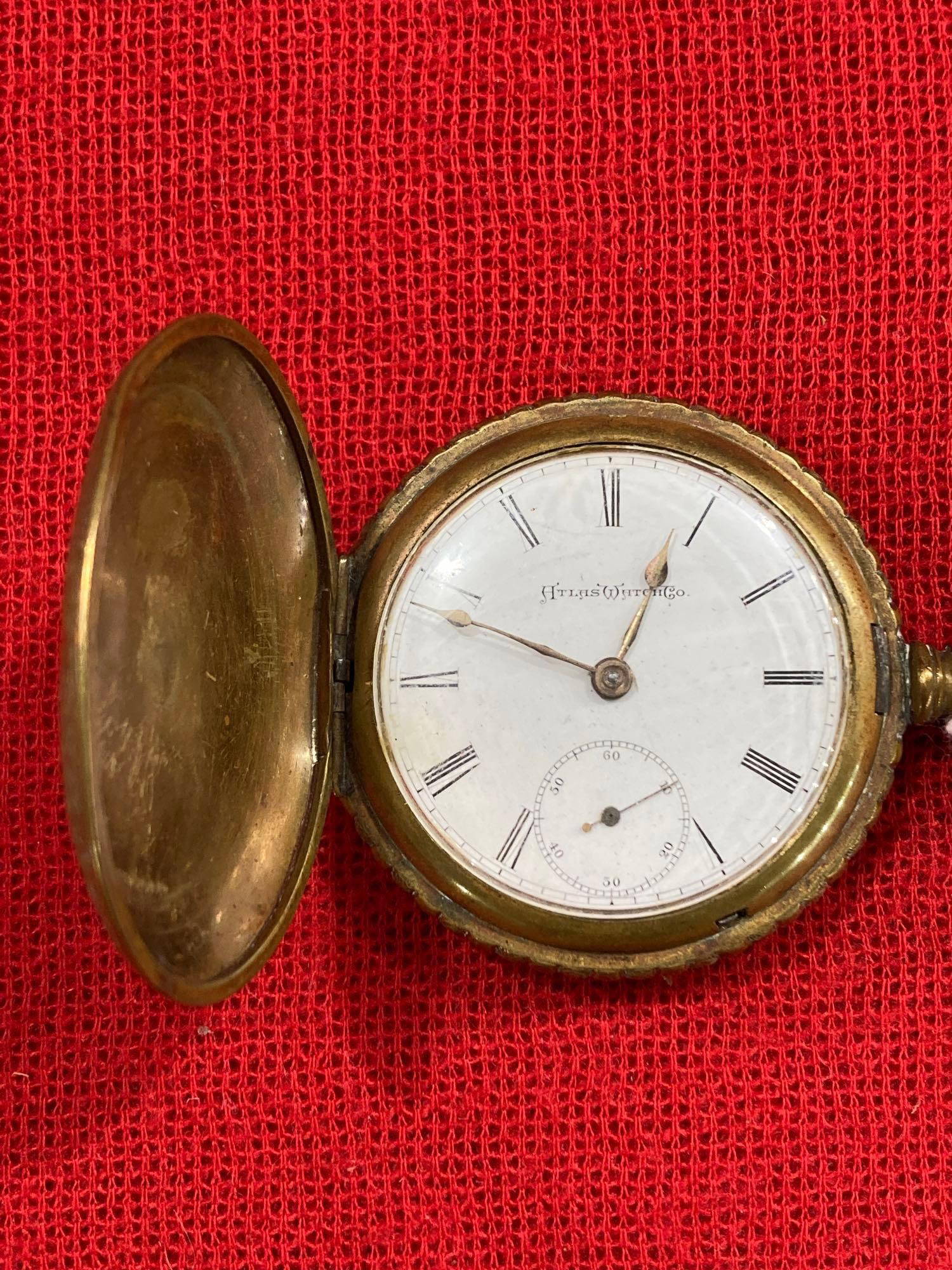 Atlas Watch Co. Swiss Pocket Watch Auction