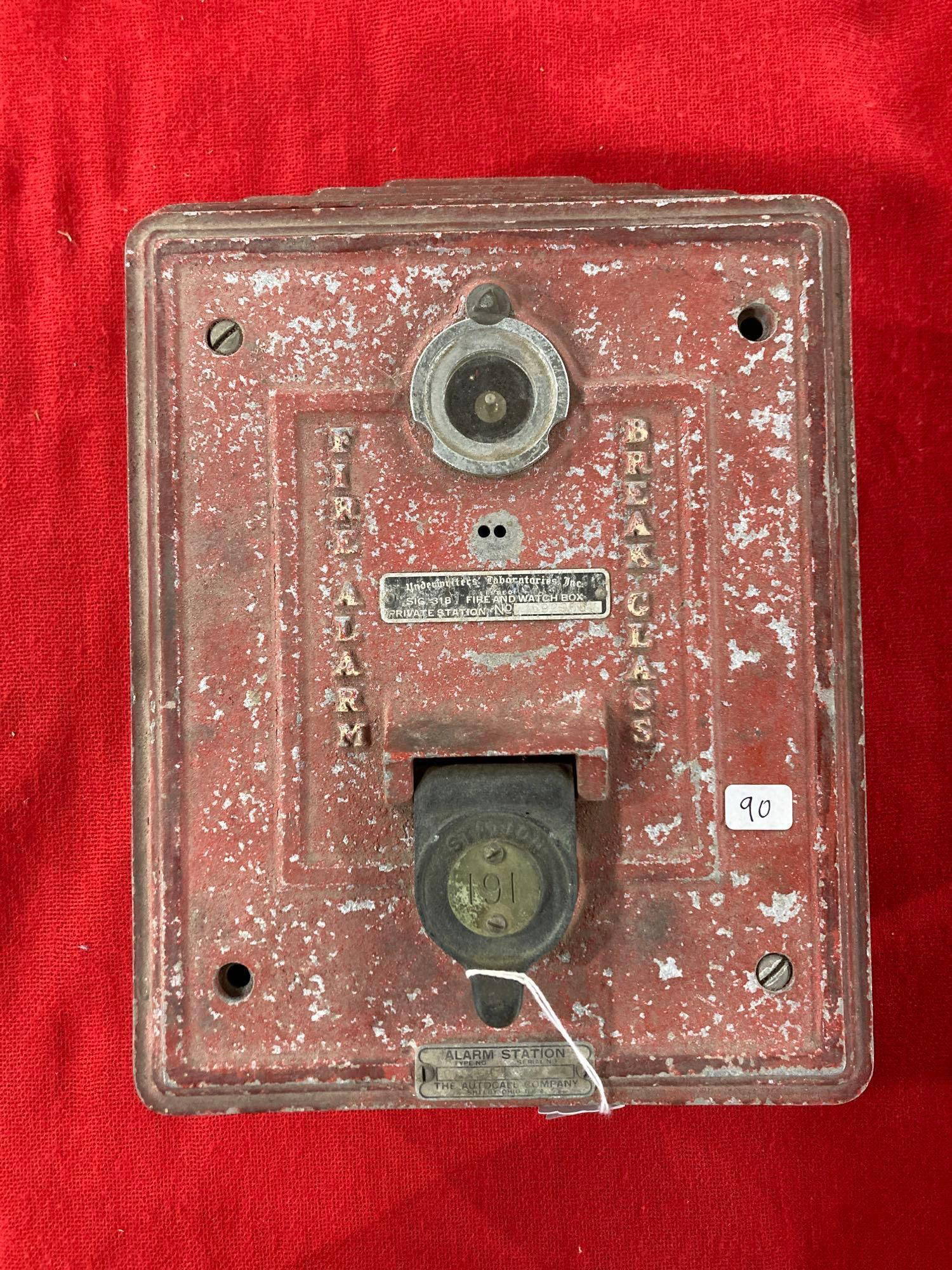 Fire Alarm Box Auction