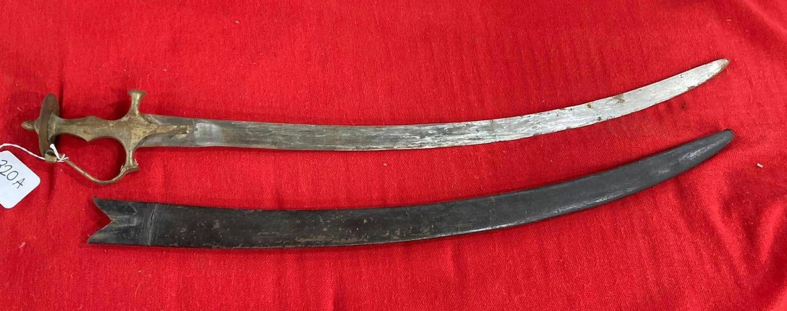 18th Century Curved Indian Sword Auction