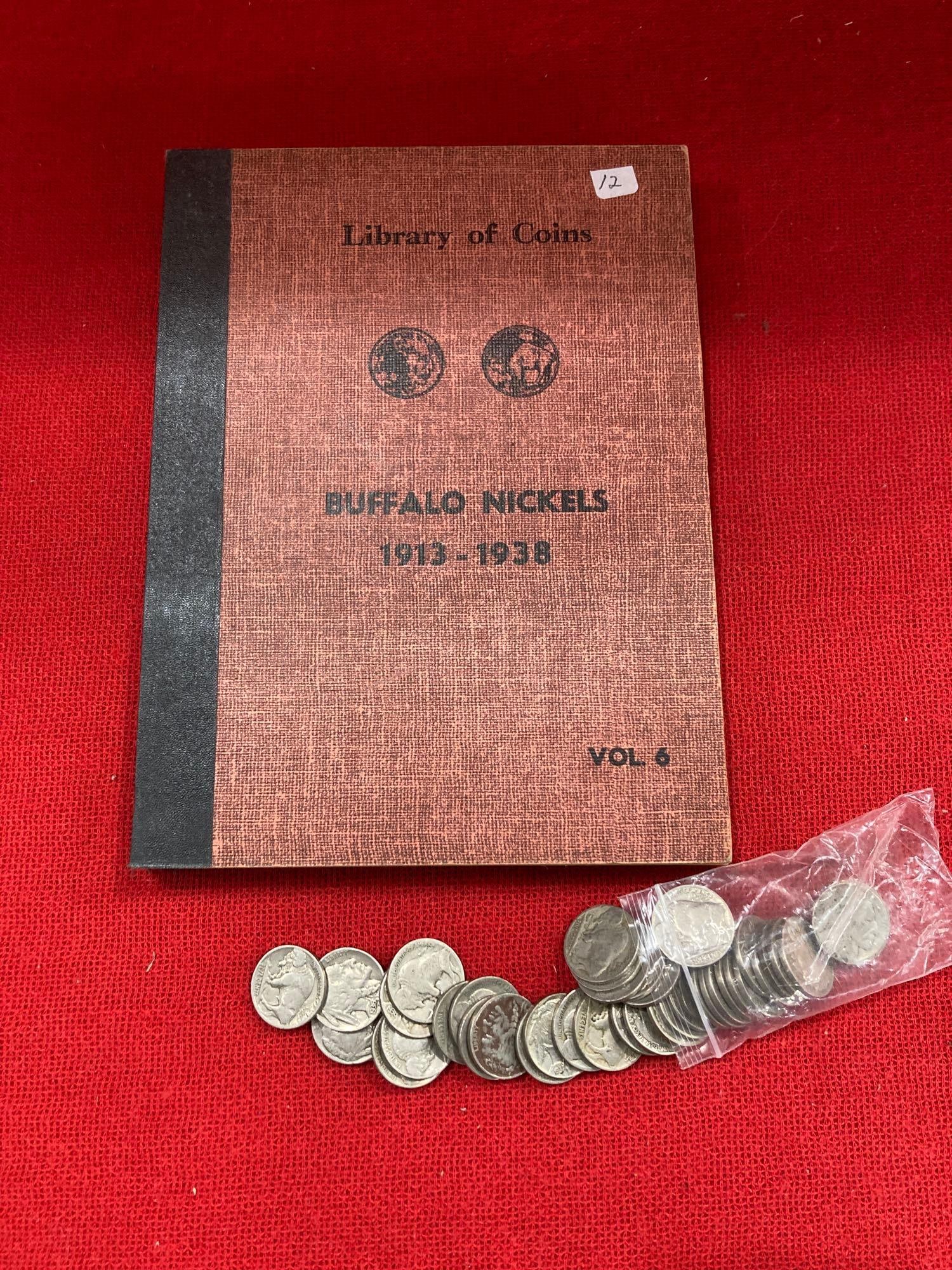 Buffalo Nickels Album & Loose Coins Auction