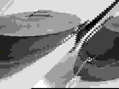 Early Marietta C.co. Pa 3 Gallon Cast Iron Gypsy Kettle Bean Pot W ...