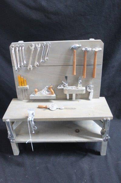 Marx Miniature Workbench & Tools Auction