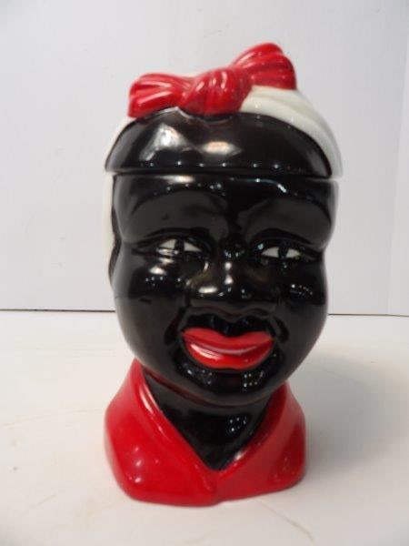 Black Americana Mammy Cookie Jar Auction