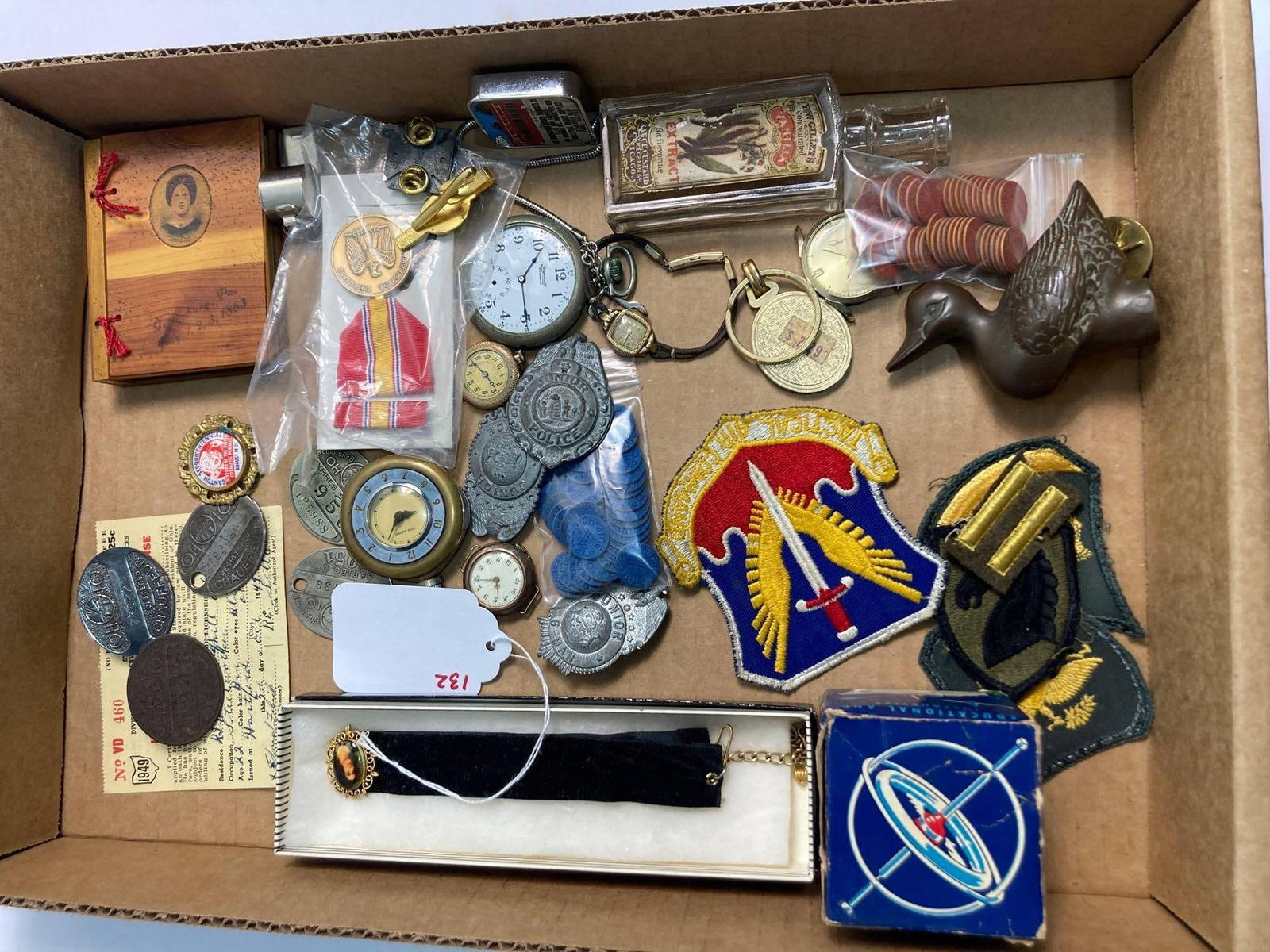 Badges, Patches, Watches& Smalls Auction