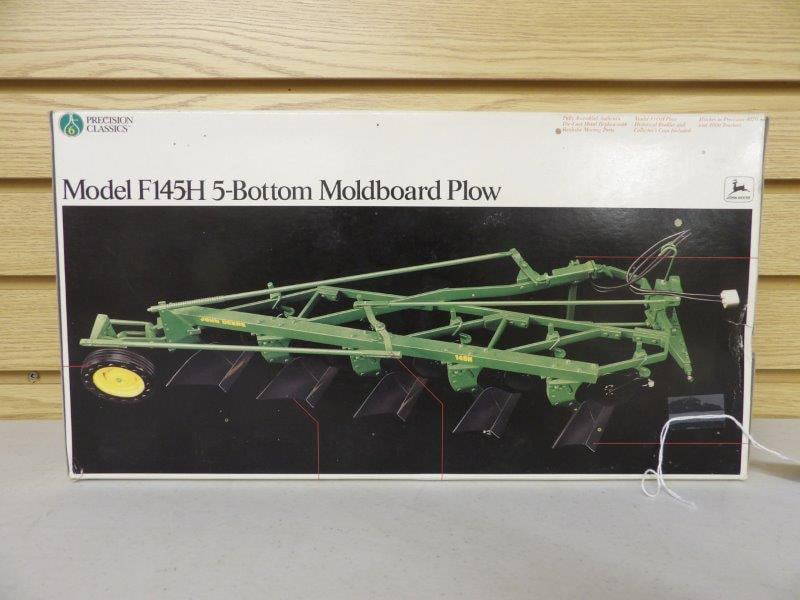 Ertl John Deere Model F145h 5 Bottom Moldboard Plow Highly Detailed ...