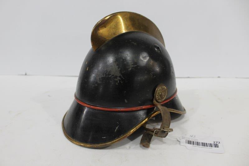 German Metal Fire Helmet Auction