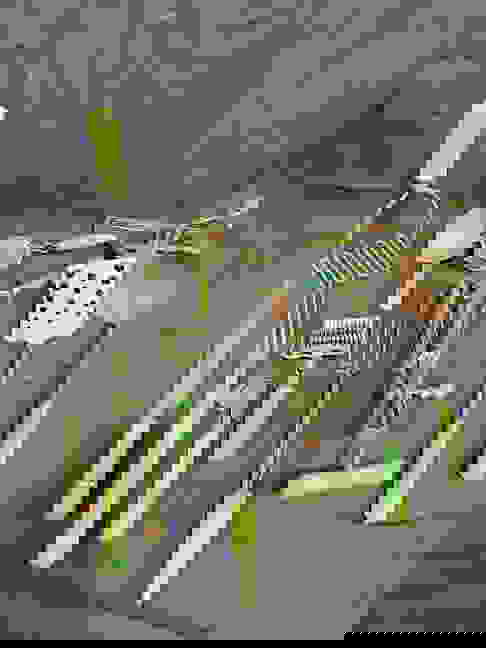 Vintage Green Handled Kitchen Utensils Auction