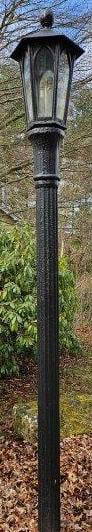 Cast-iron Fluted Gas Light Pole Auction