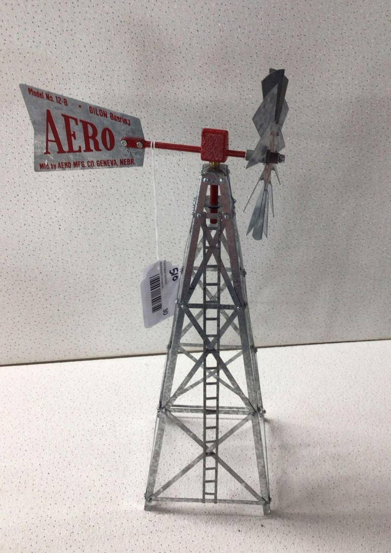Aero Salesman Sample Windmill Auction