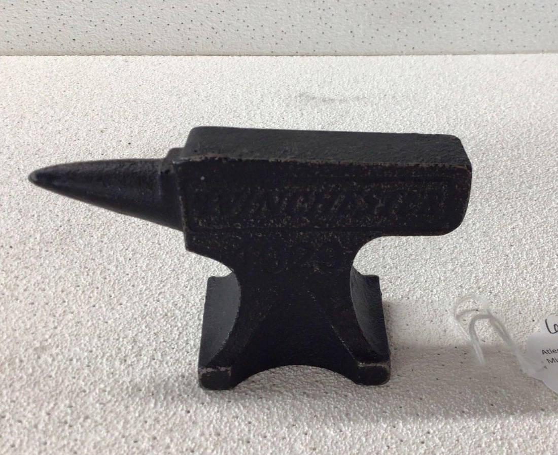 Cast Iron Winchester Mini Anvil Auction