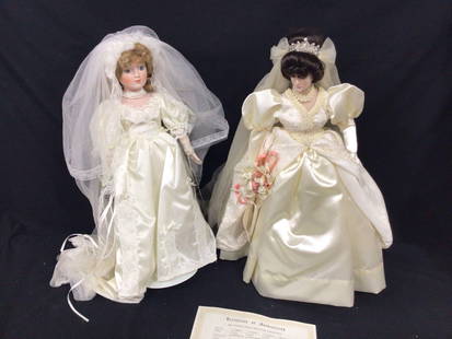 25" Bride Boudoir Doll Auction