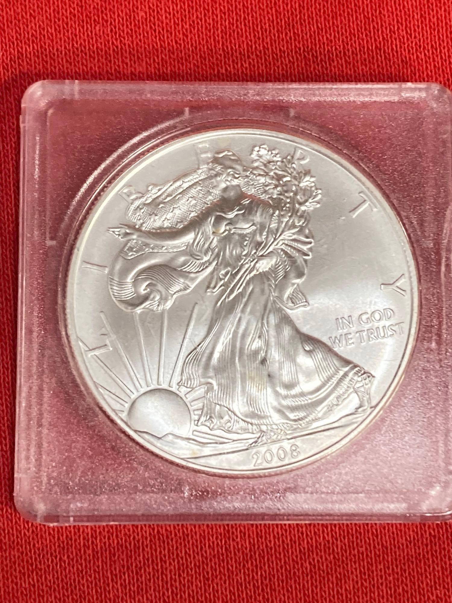 2008 1$ Silver Eagle Auction