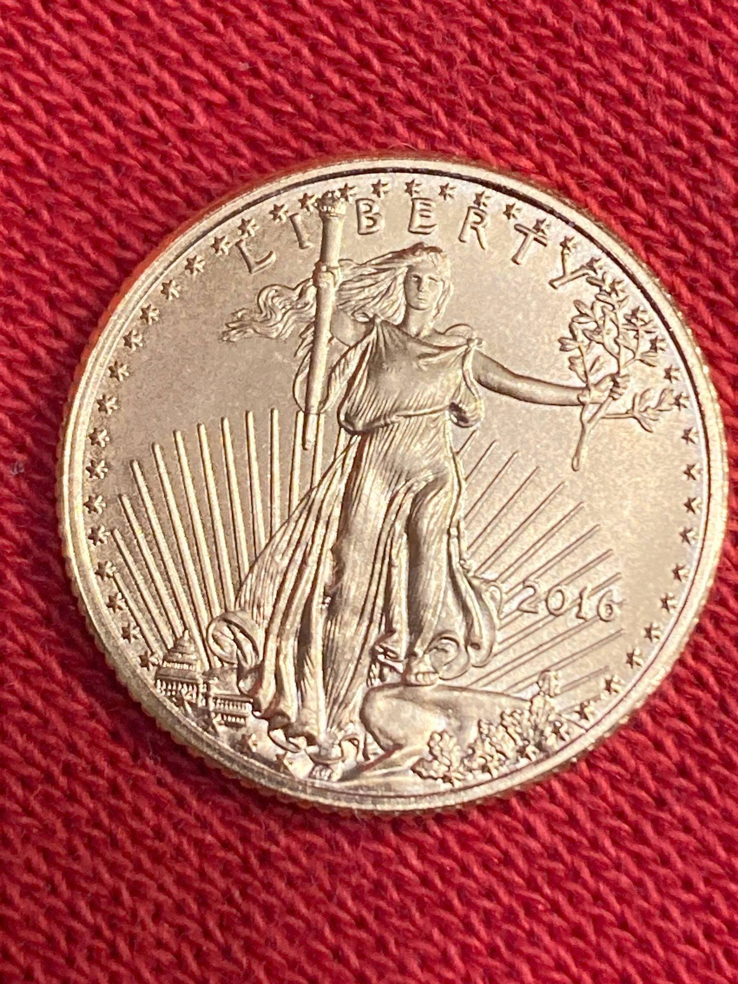 2016 $5 Gold Eagle Auction