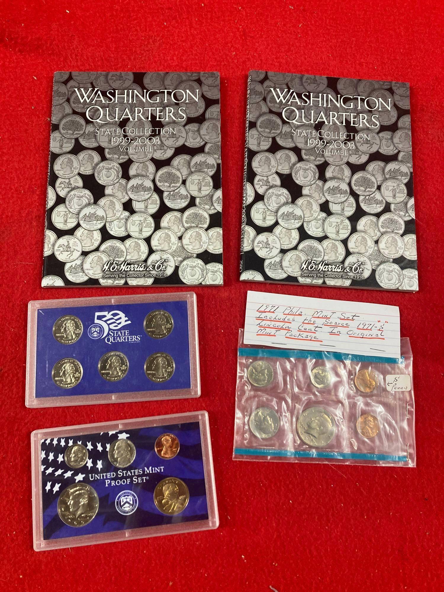 Washington Quarter Books And Proof Sets Auction