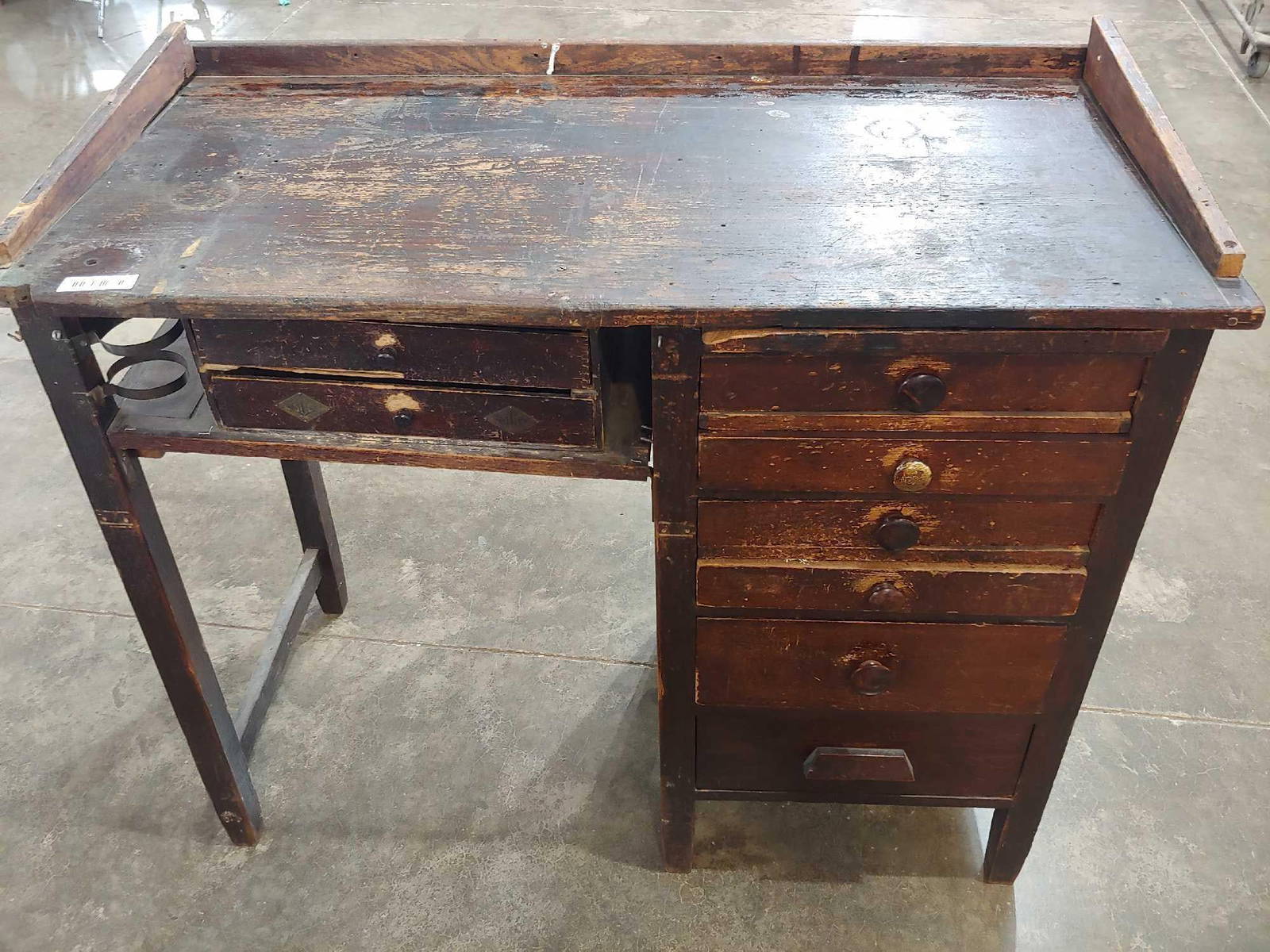 Watchmakers 8 Drawer Work Table Auction