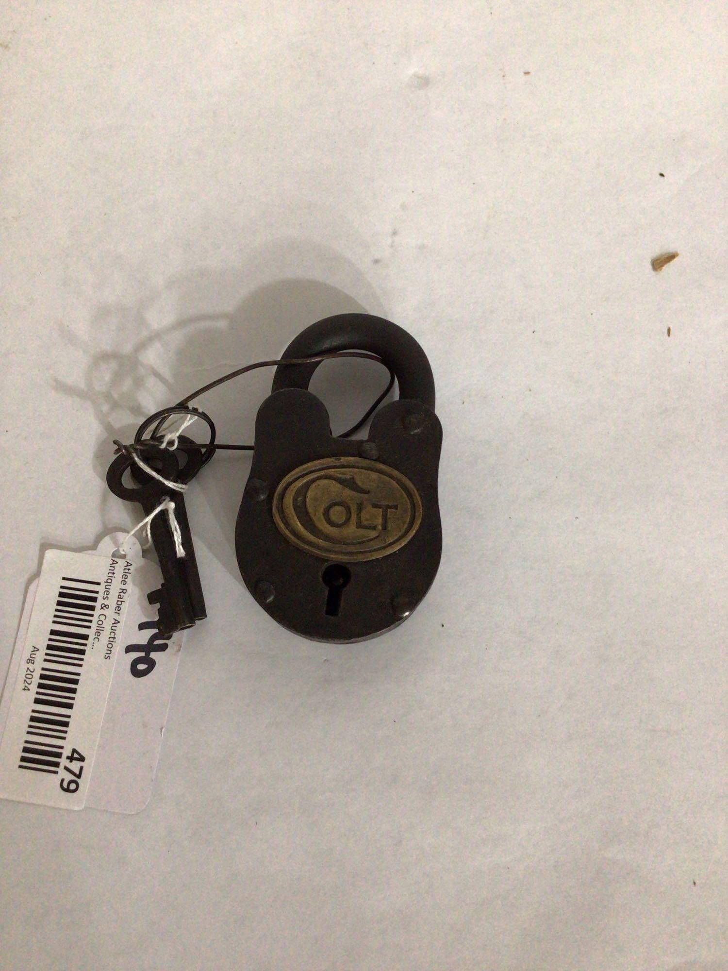 Colt Lock With Keys Auction