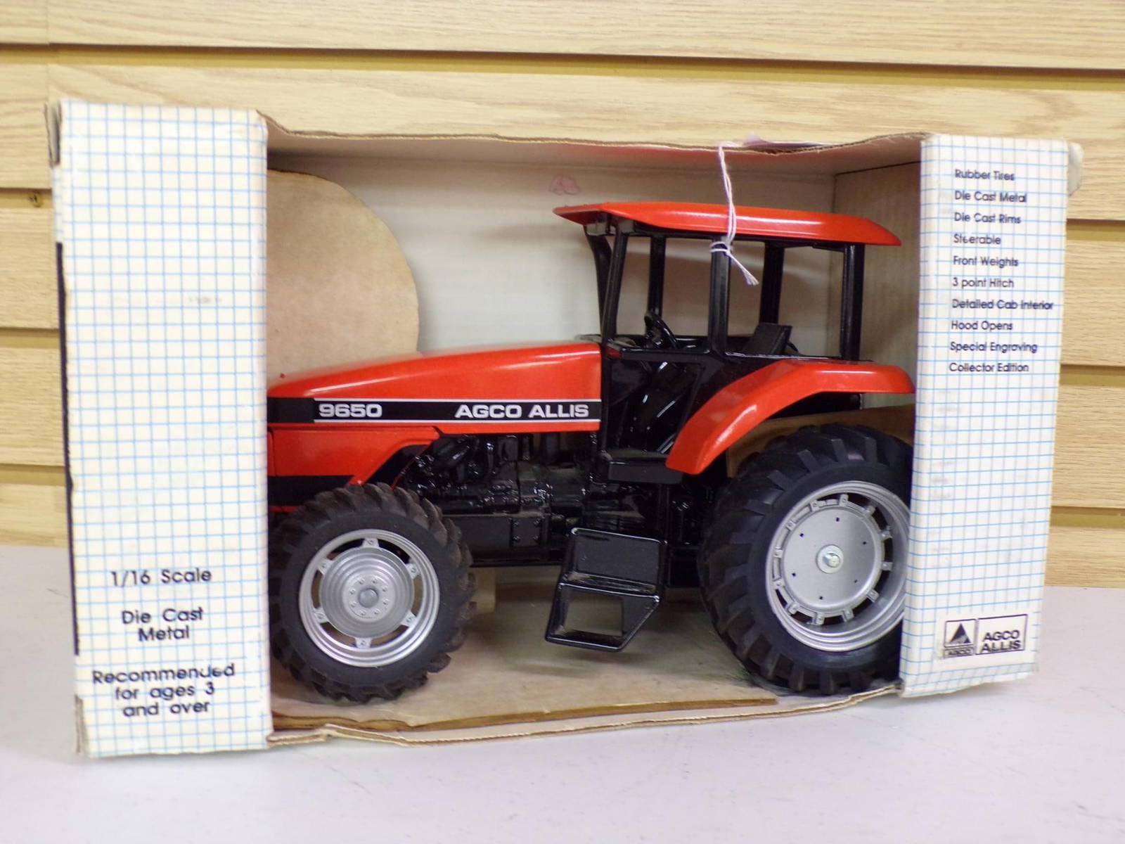 Ertl Agco Allis 9650 Wf Special Engraving New Tractor Intro Feb 1999 ...