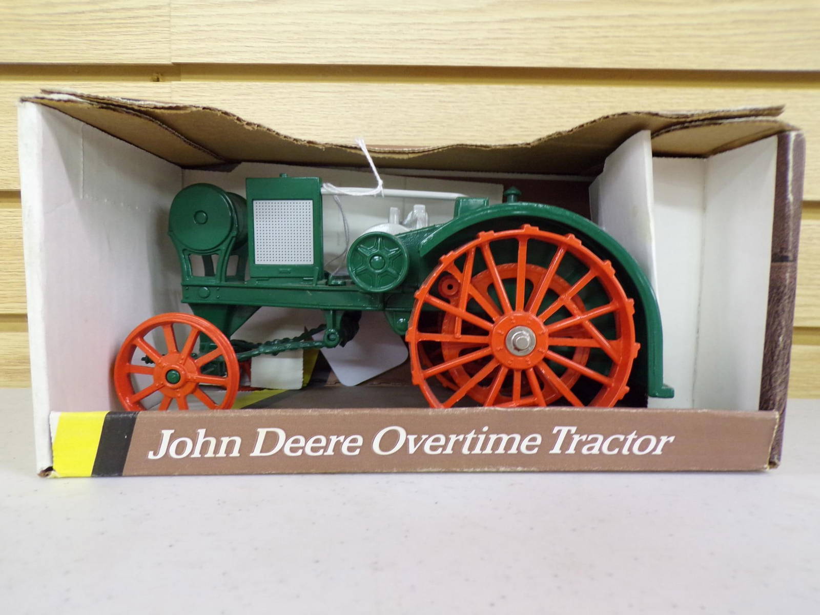 Ertl John Deere Steel Wheel Overtime Tractor Blueprint Replica Auction