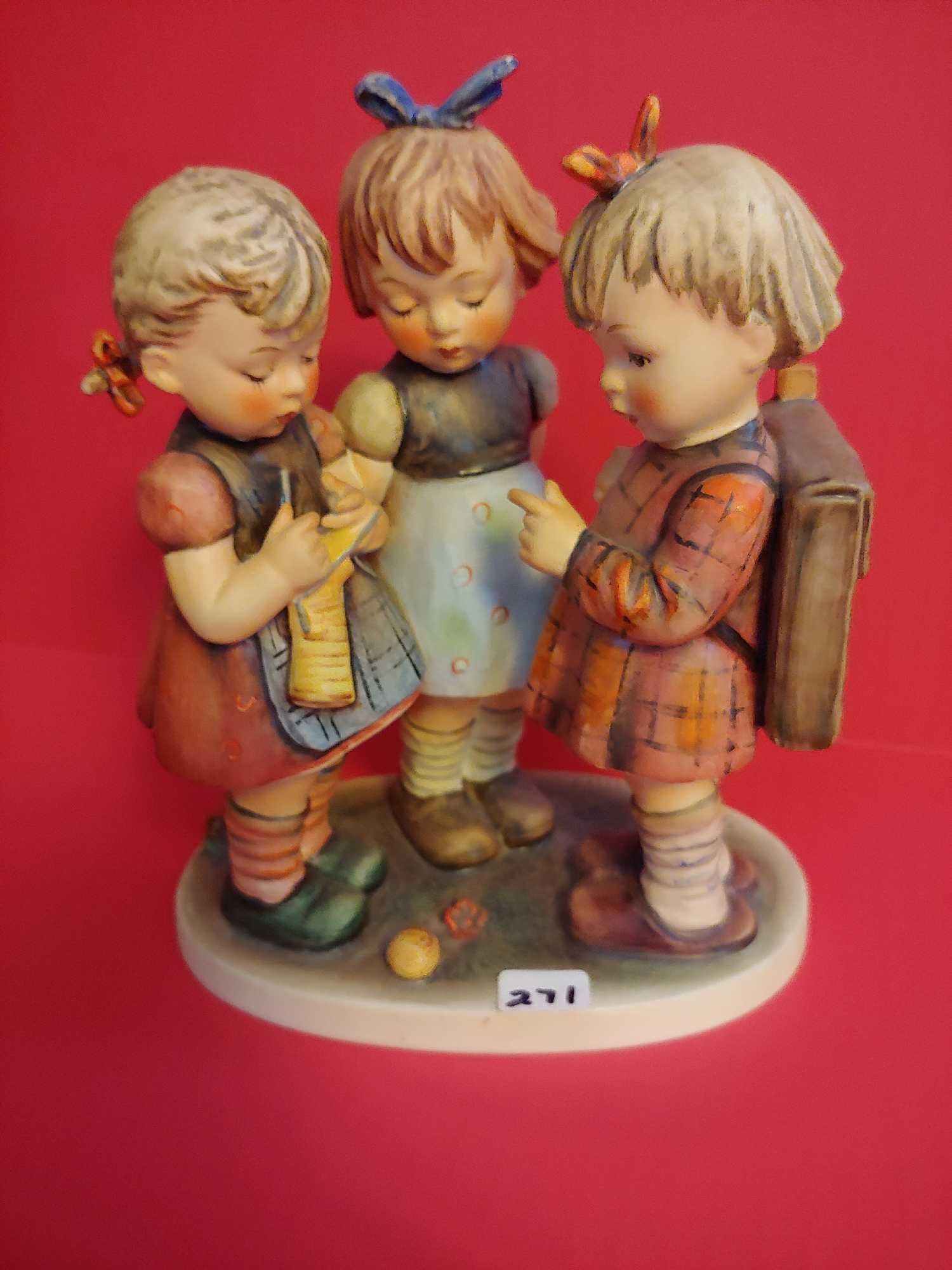 C. 1964 Goebel Hummel School Girl Figurine Auction