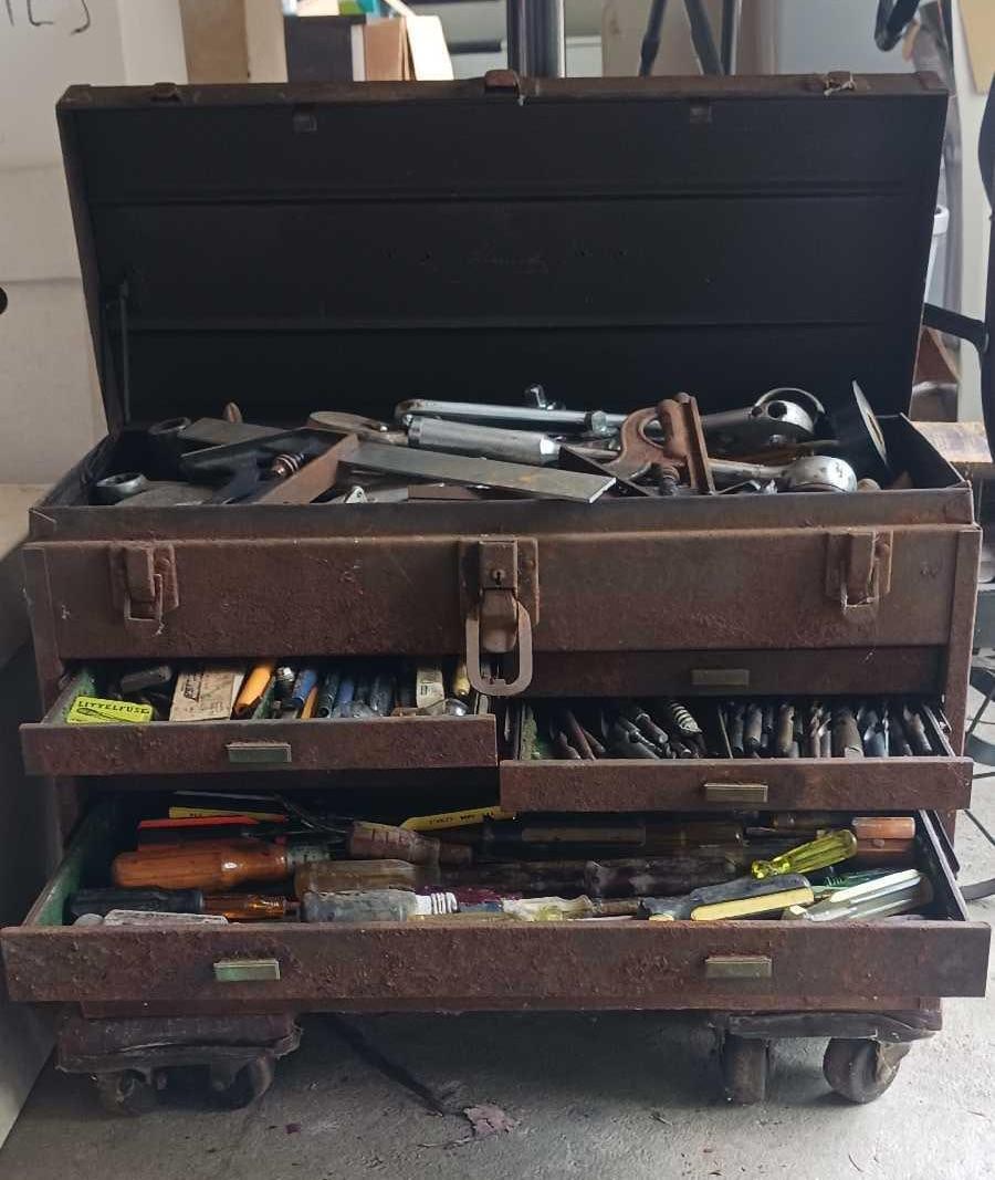 Loaded Tool Box Auction