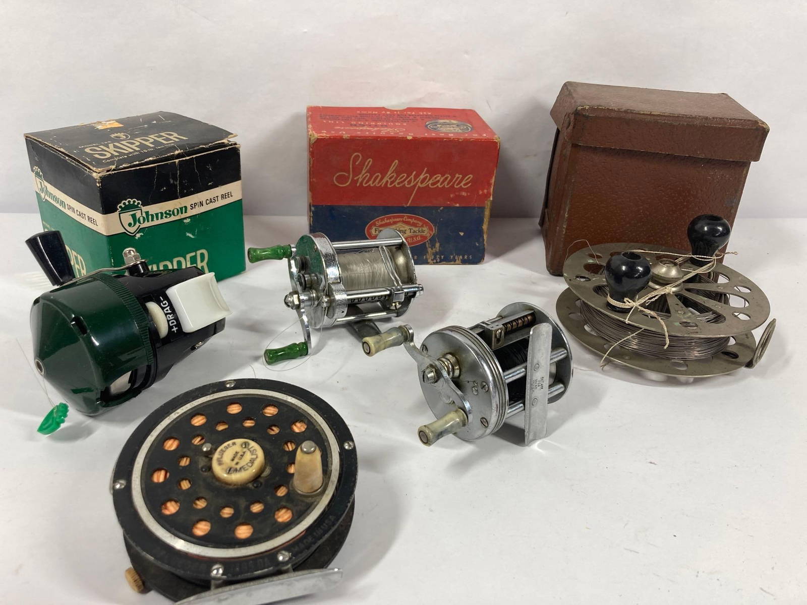 Pflueger, Brooklure, Johnson, And Other Early Fishing Reels Auction