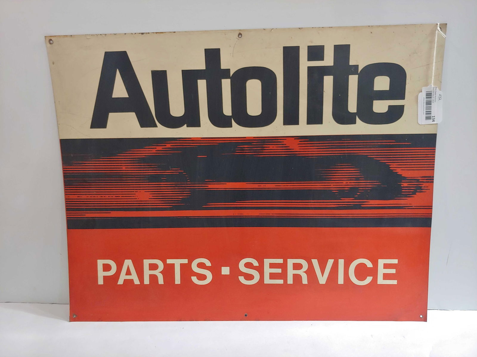 Sst Autolite Parts-service Sign Auction