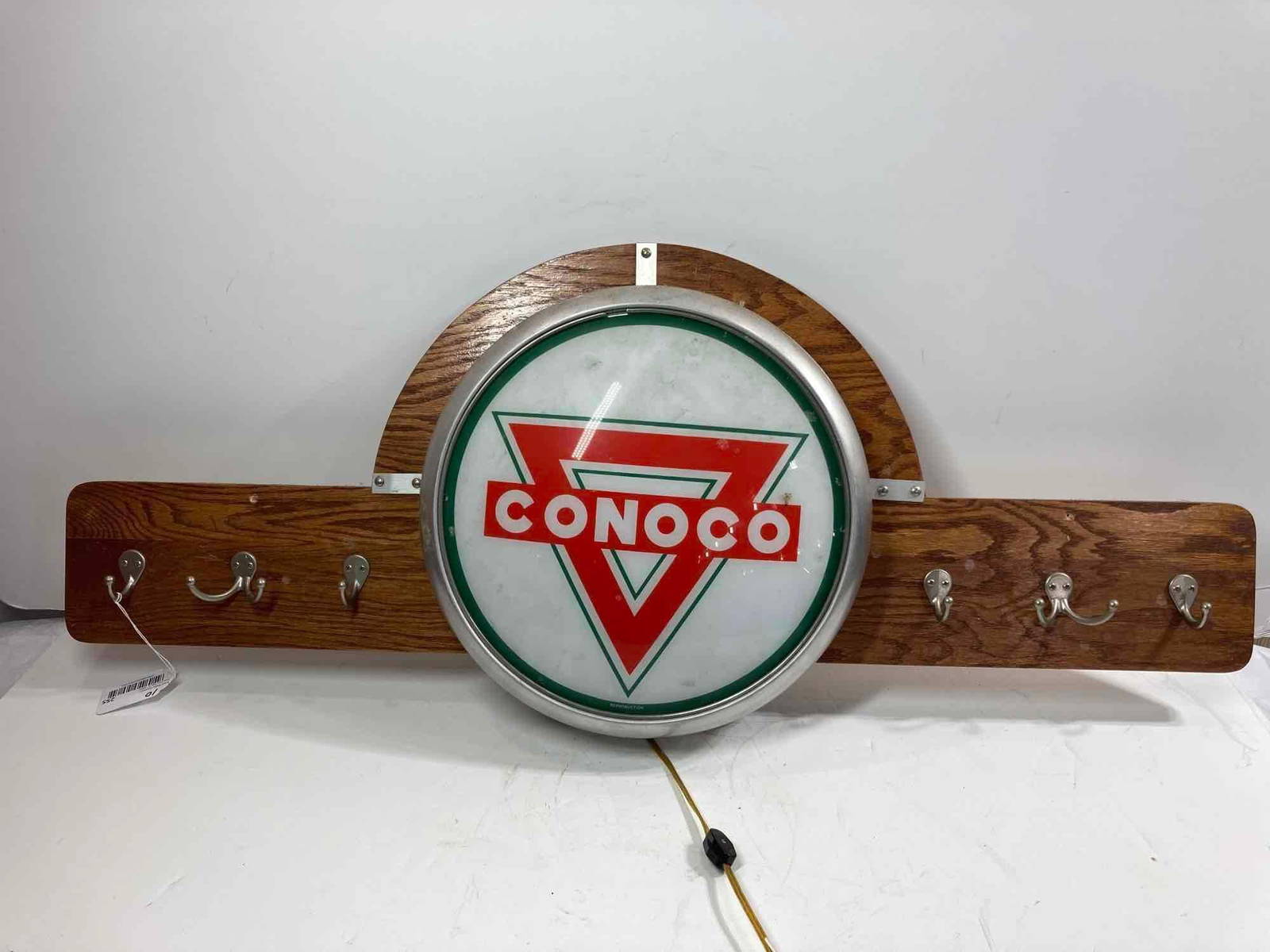 Conoco Coat/hat Rack (repo Lens) Auction