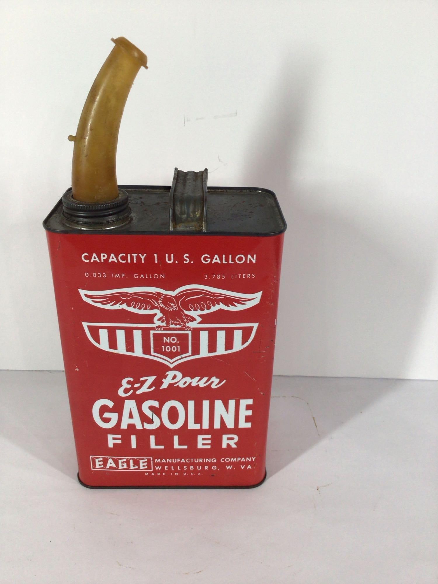 1950s Eagle No. 1001 E-z Power Gasoline Filler 1gal Can Auction
