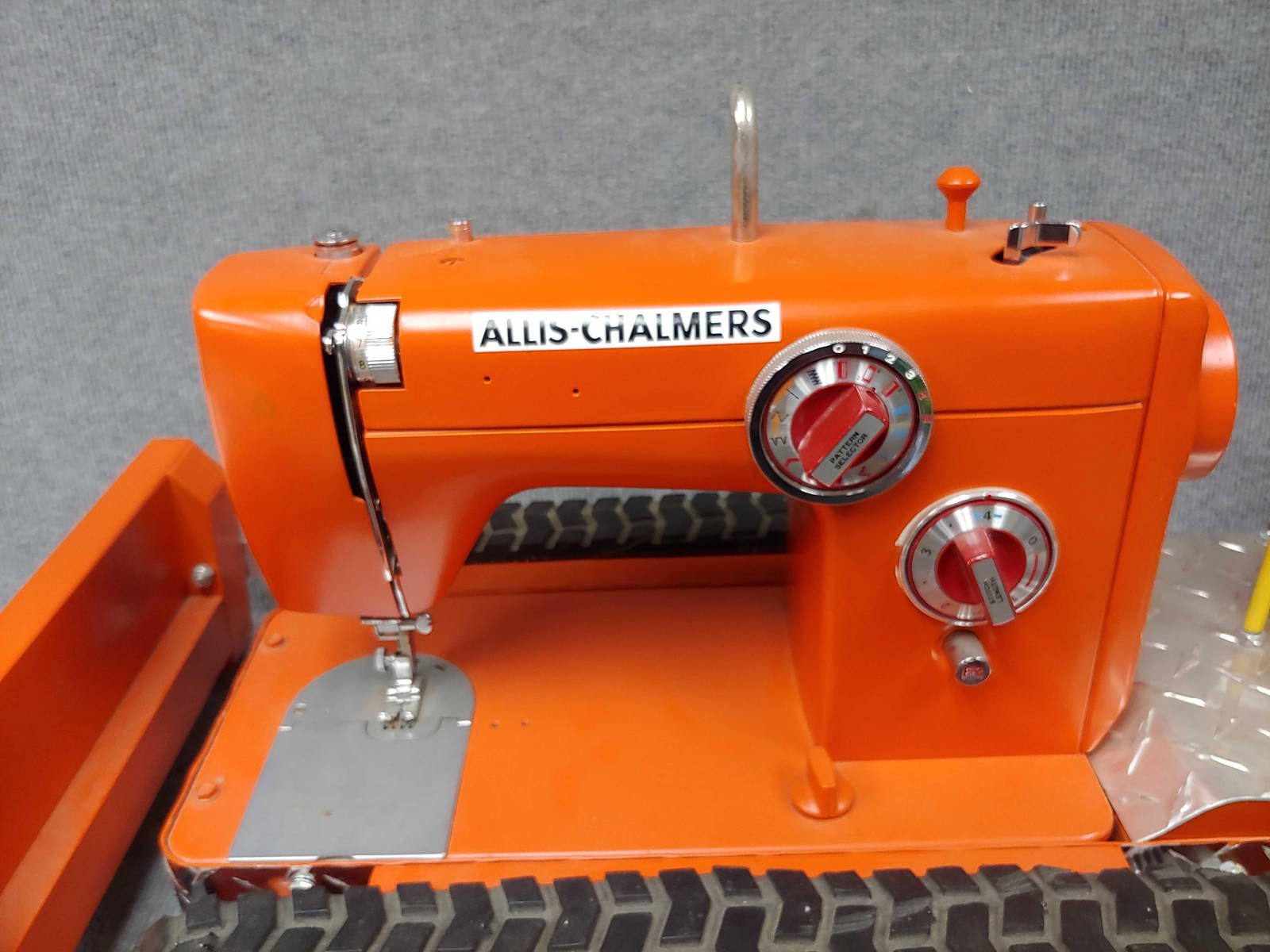 Custom Unique Allis Chalmers Dozer Sewing Machine Fully Functioning Auction