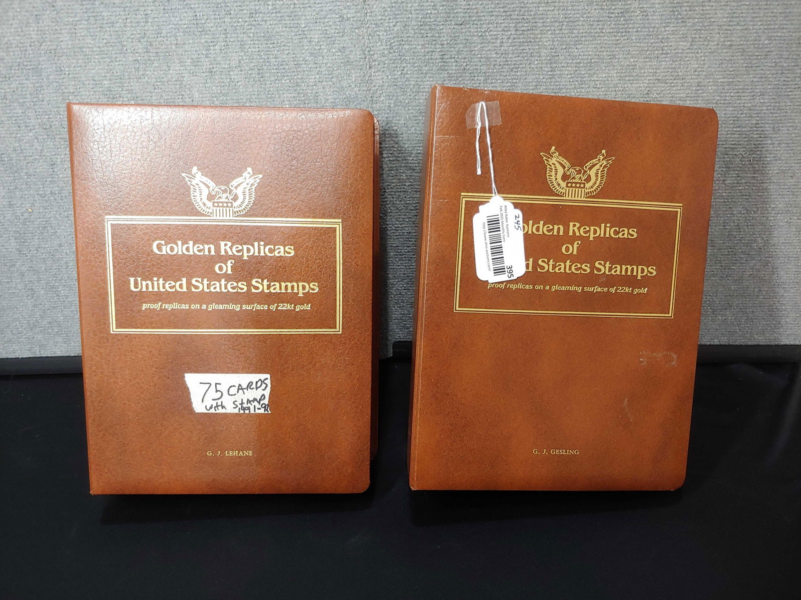 Golden Replicas Of Us Stamps 22kt Gold Surface