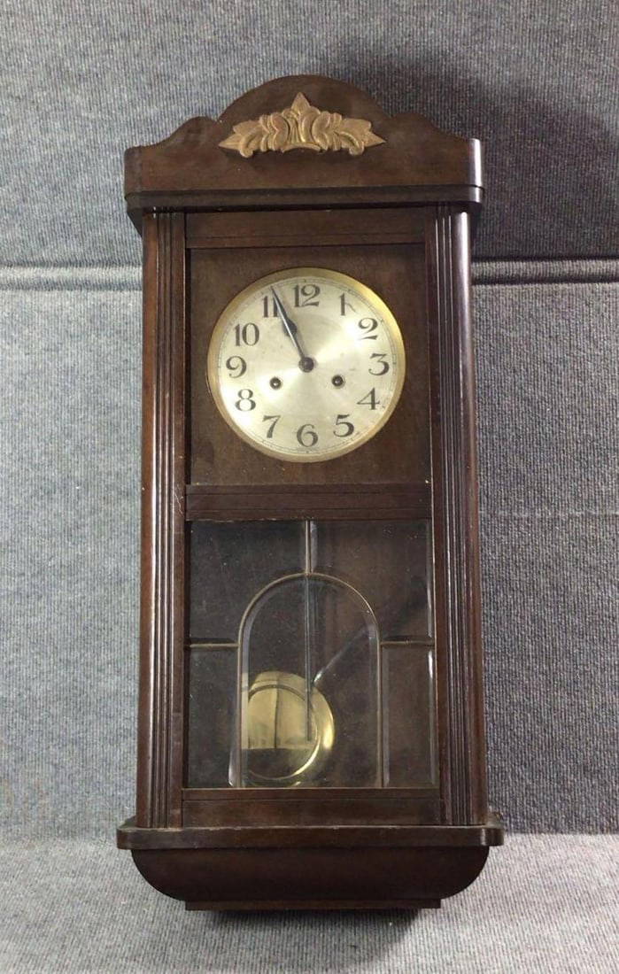 Divina German Key Wind Clock Auction
