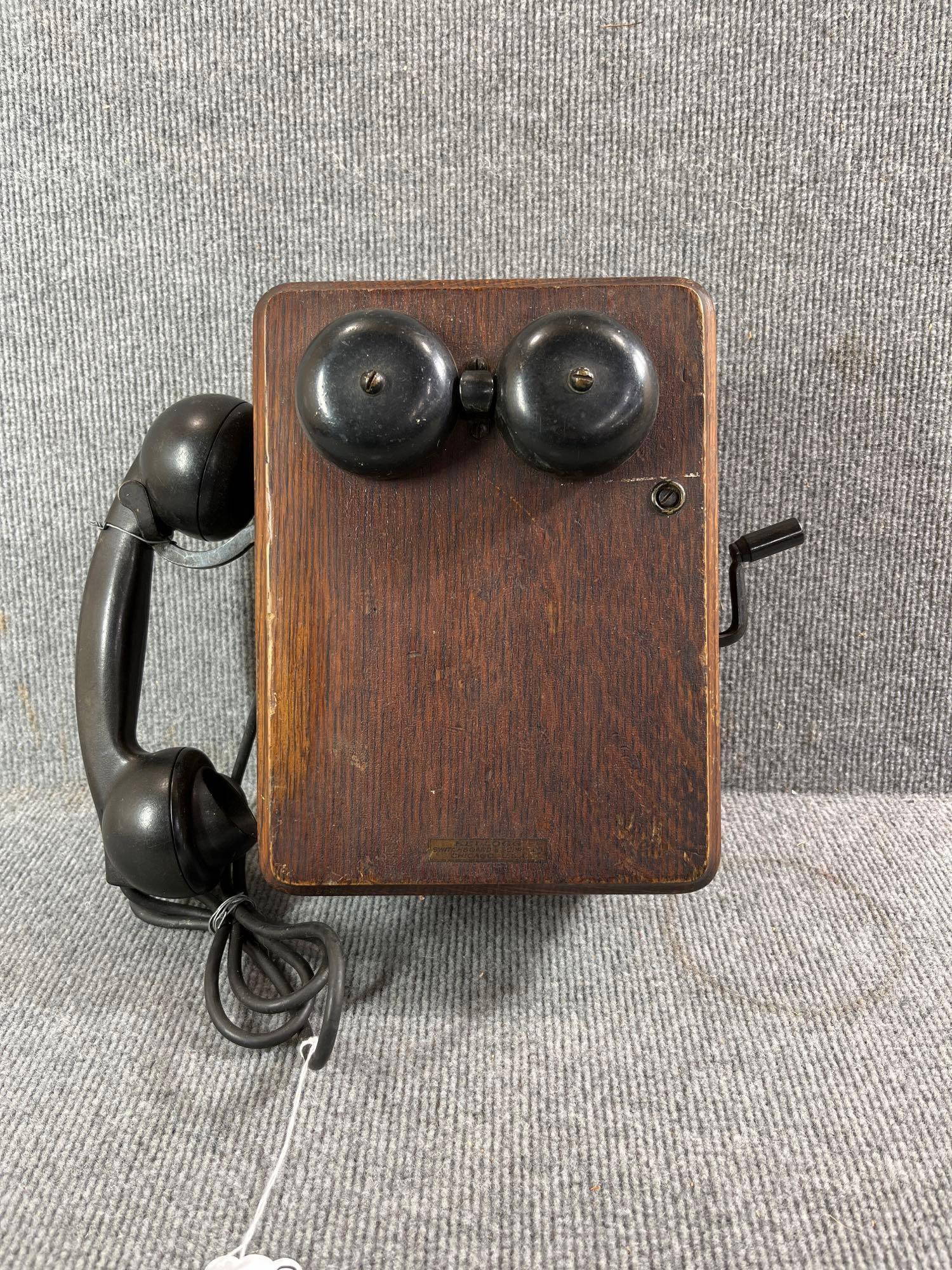 Hand Crank Telephone Auction