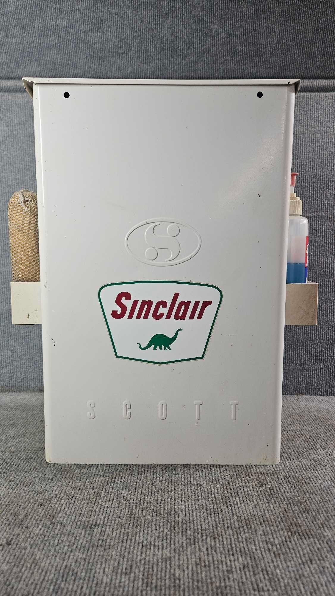 Sinclair Windshield Washer Cabinet Auction