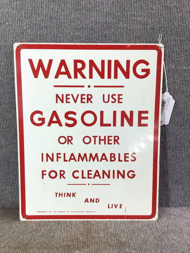 Sst Humble Oil Warning Sign