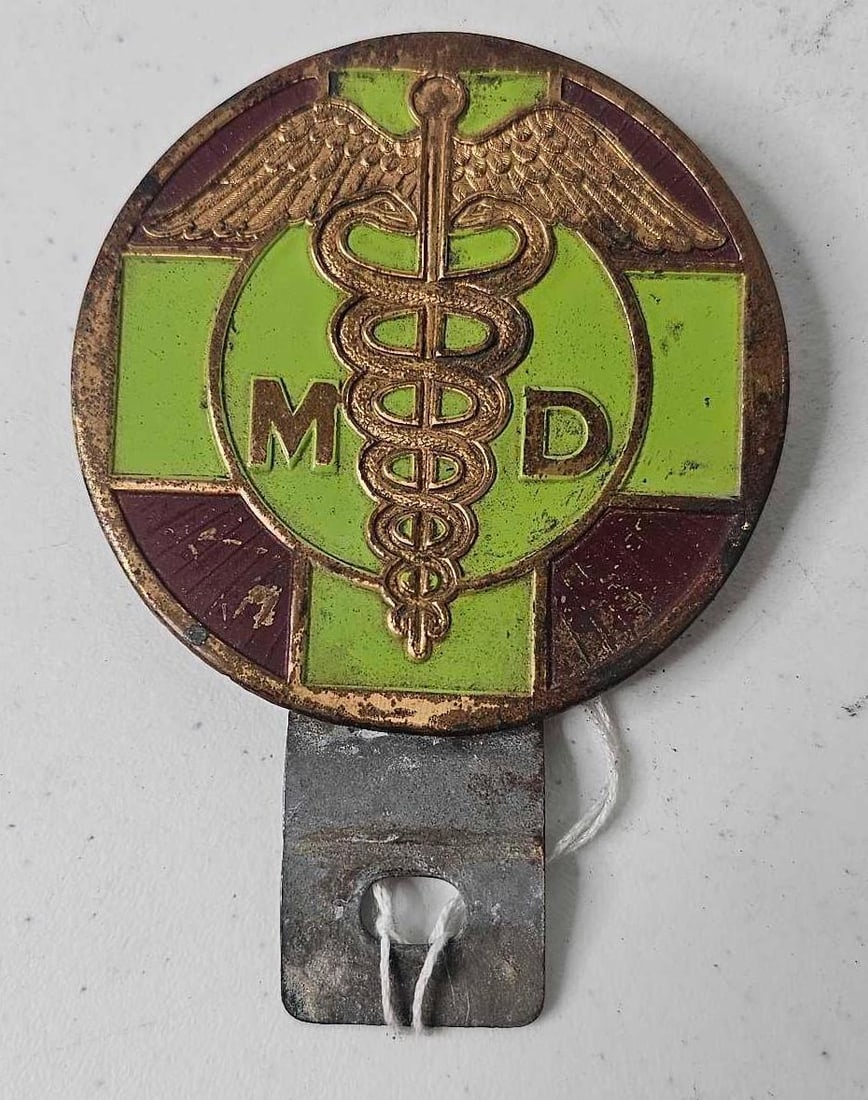 Medical Doctor License Plate Topper Auction