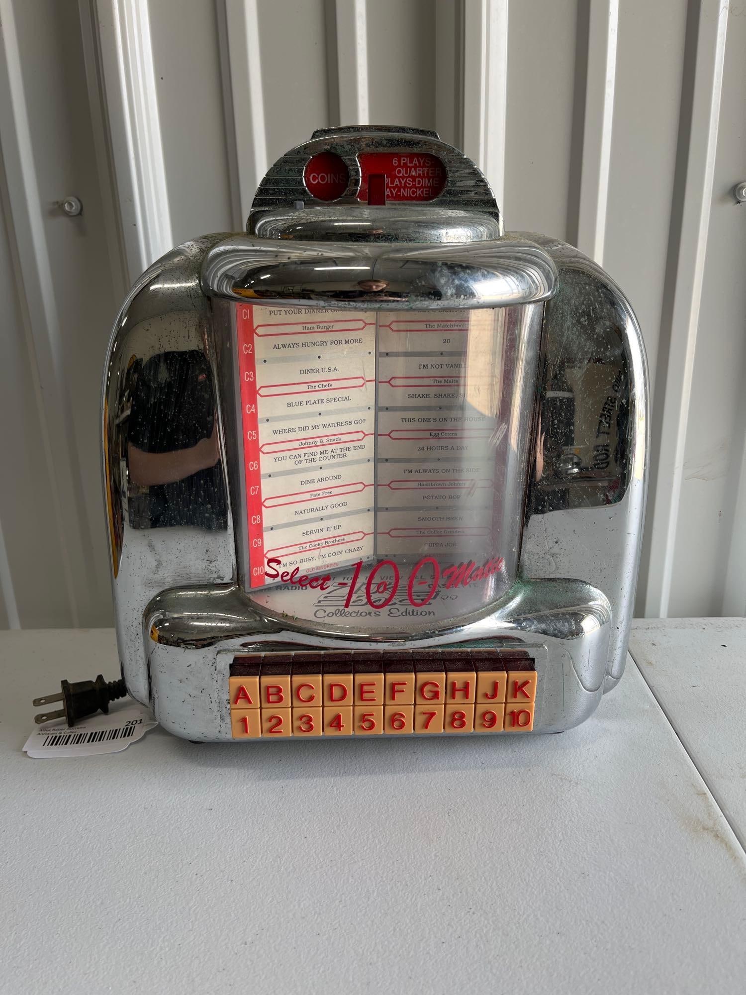 Collector Edition Diner Jukebox Radio - Jun 16, 2025 | Atlee Raber ...