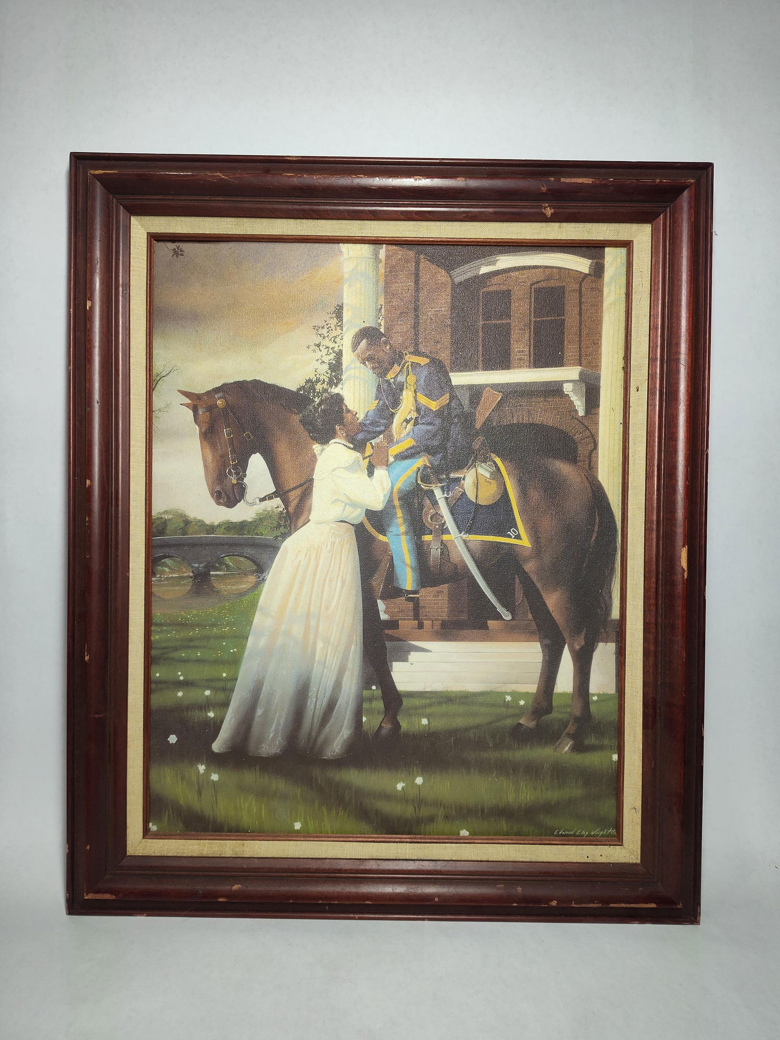 Edward Clay Wright "farwell" Framed Paint Transfer - Jun 02, 2025 ...