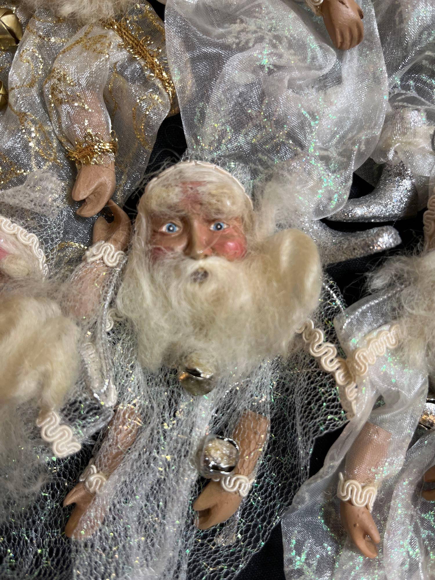 The Cottage Shop British Santa Ornaments Auction