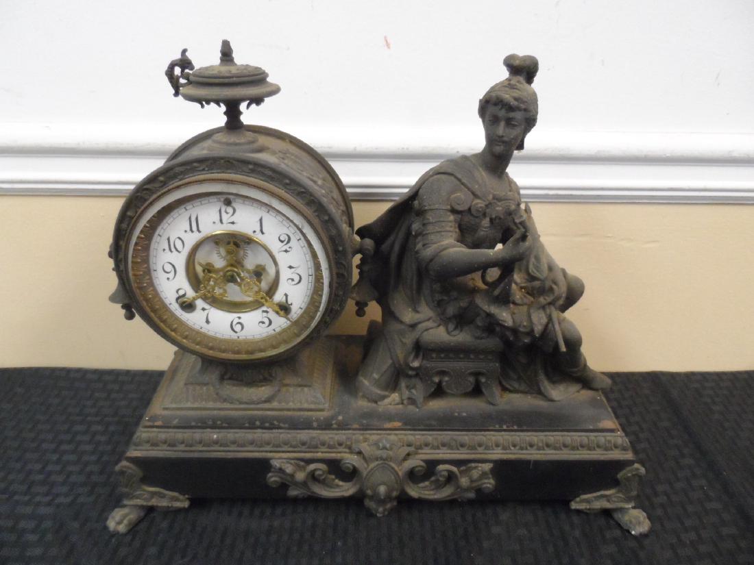 Antique Ansonia Roman Soldier clock, dated 1887 - Jun 23, 2017 | Ole ...