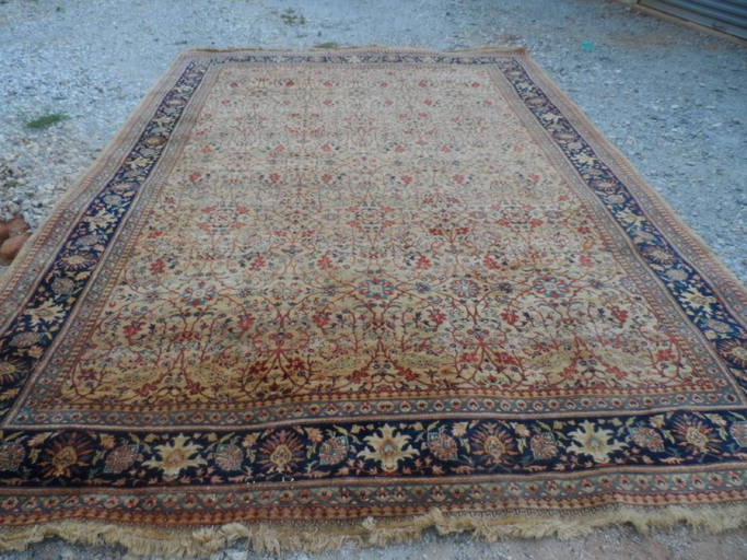 Large Vintage Inspired Area Rug