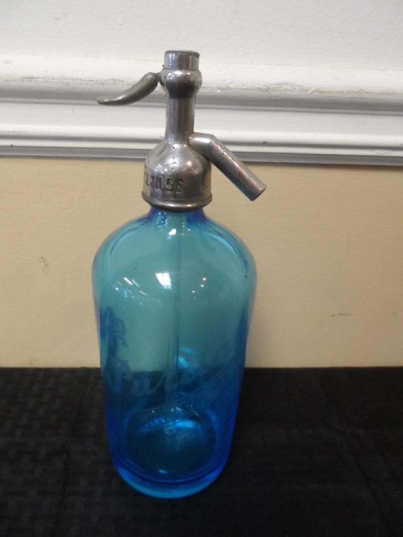Antique Puritan Water Seltzer Bottle