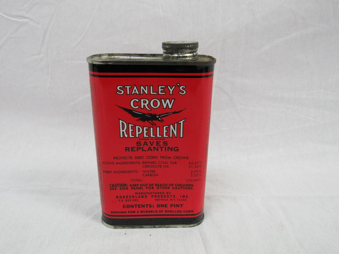 1940's New Old Stock Stanley's Crow Repellent Can - Dec 30, 2017 | Ole ...