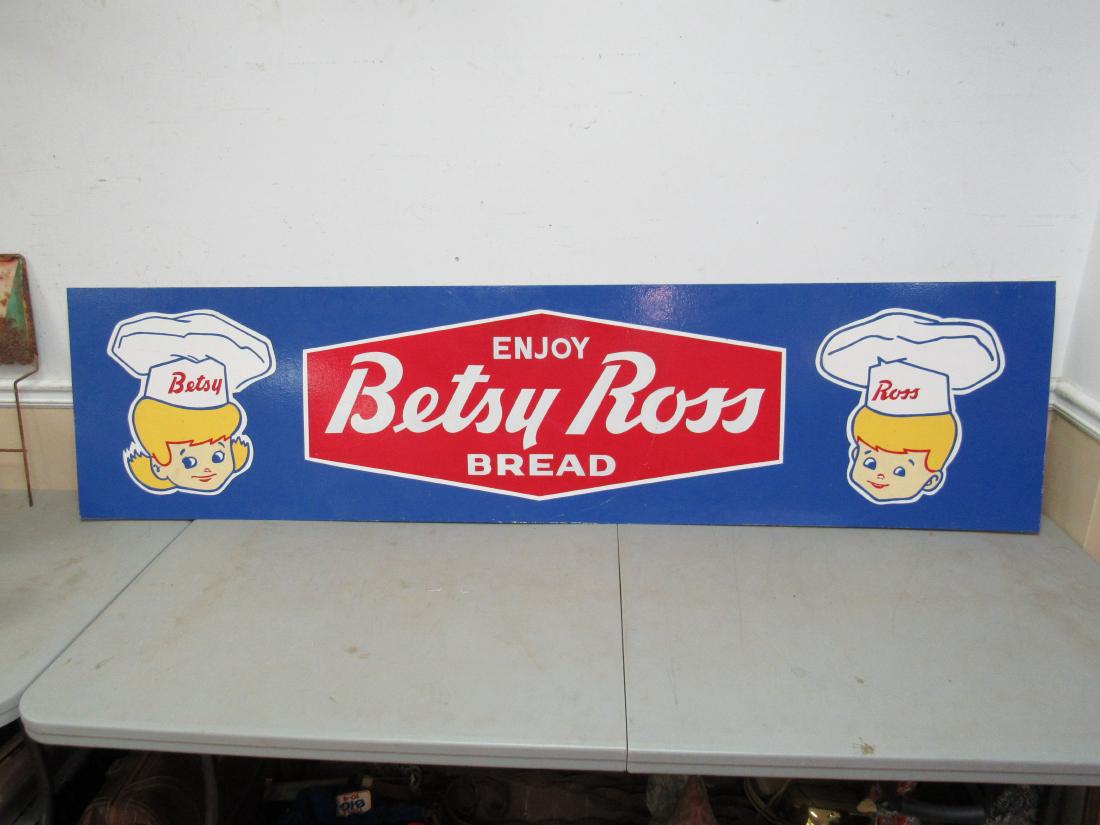 Large Single Sided Betsy Ross Bread Sign