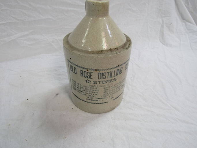 Old Rose Distilling Co Whiskey Jug