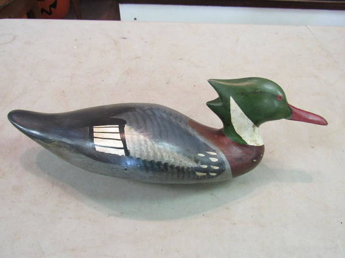 Vintage Wooden Capt. Harry Jobes Duck Decoy - Sep 21, 2018 | Ole Hound ...